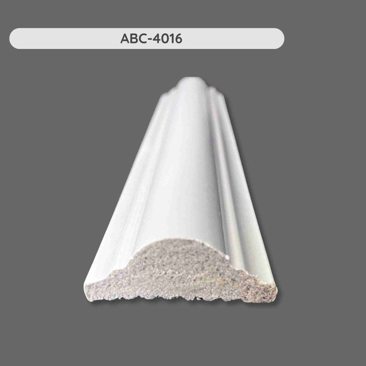1.5" Paintable and Durable White Wall Panel ABC-4016
