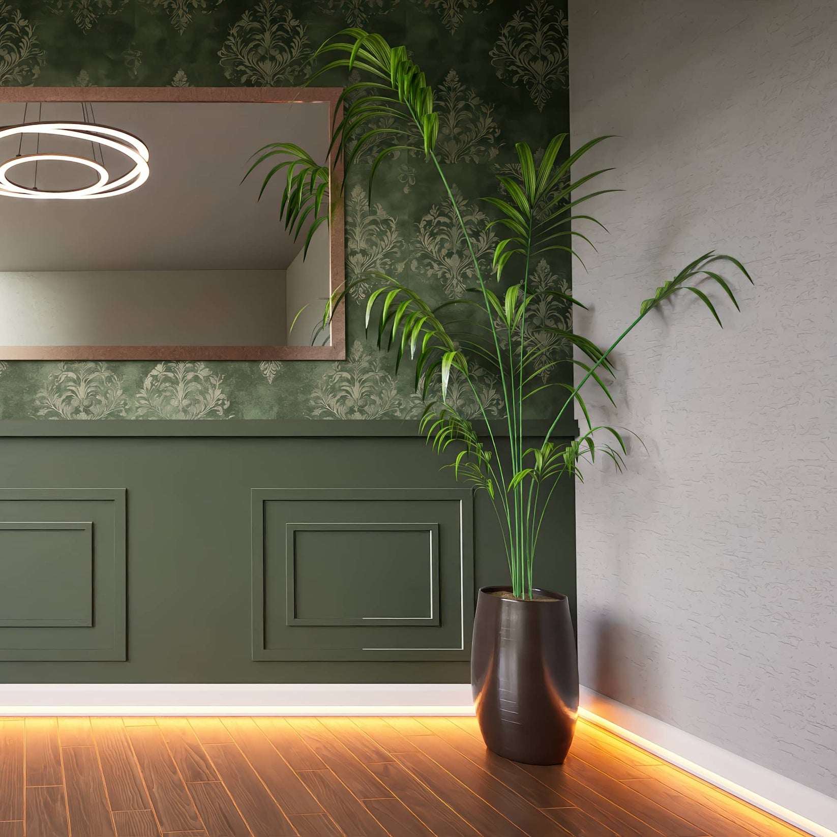 Baseboard Molding with Led Duct ASL-001