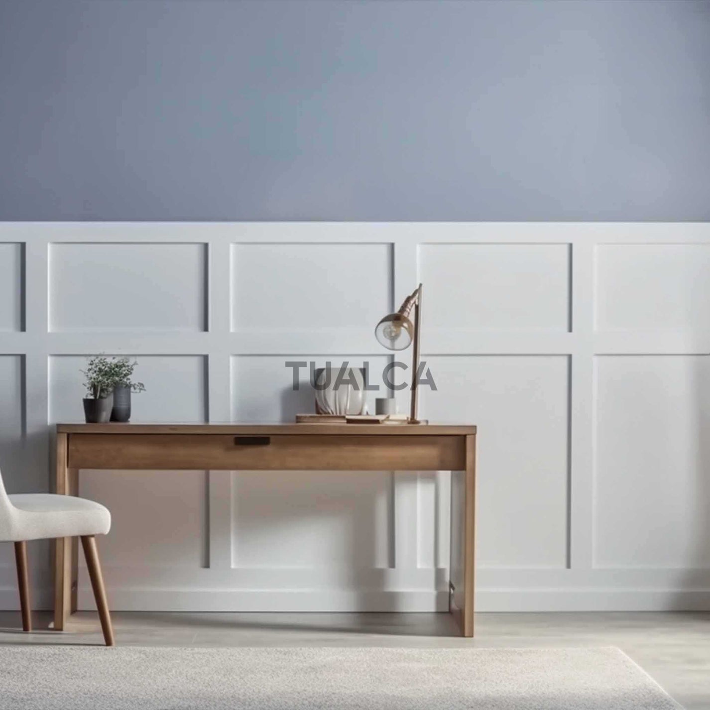 Peel and Stick Batten Wall Molding Kit | Pre-Cut Wall Trim