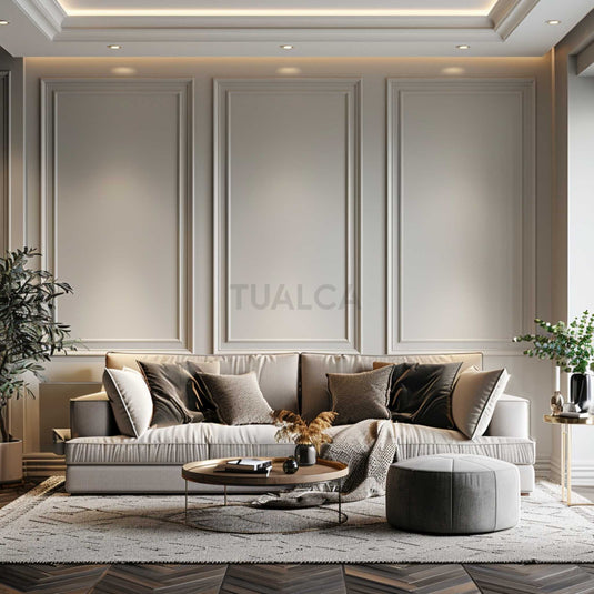 Pre-Cut Accent Wall Molding & Picture Frame Molding | Wall Molding Kit ...