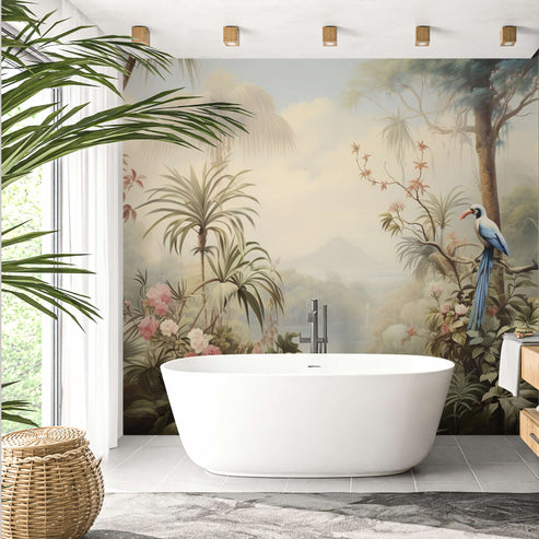 Tropical Jungle Wallpaper | Landscape Wall Mural